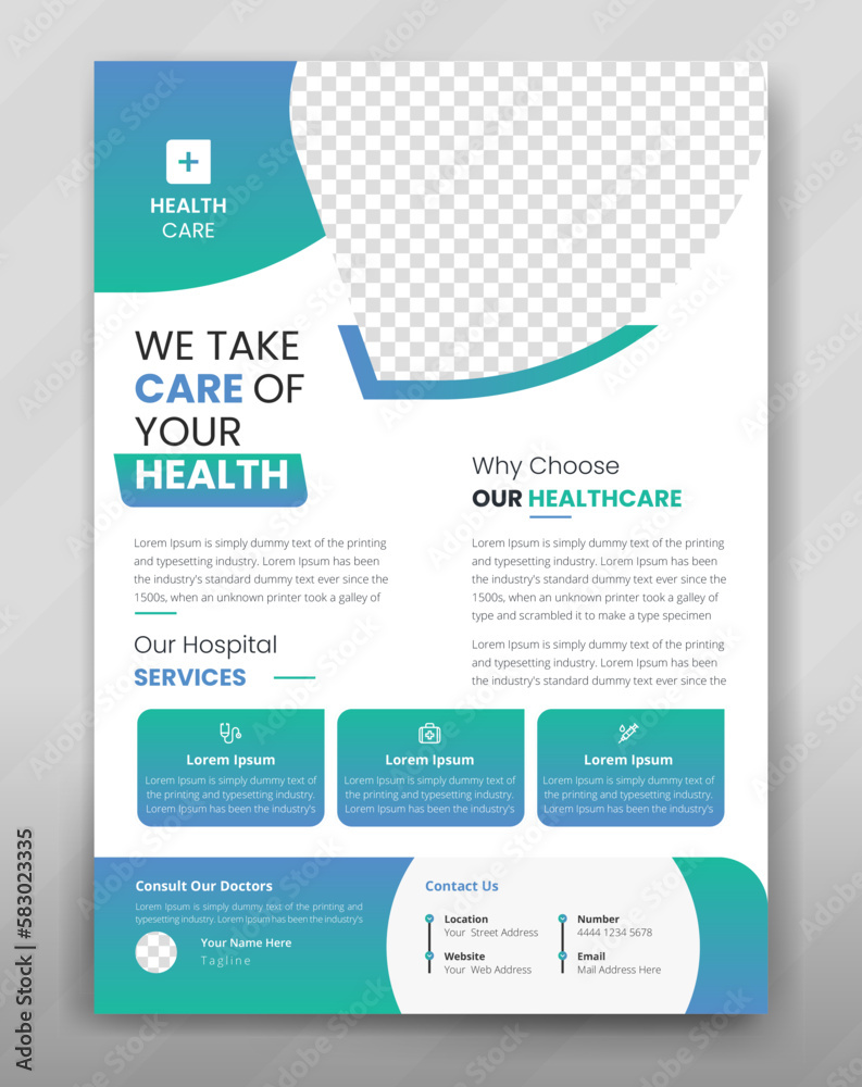 Hospital File Design Template