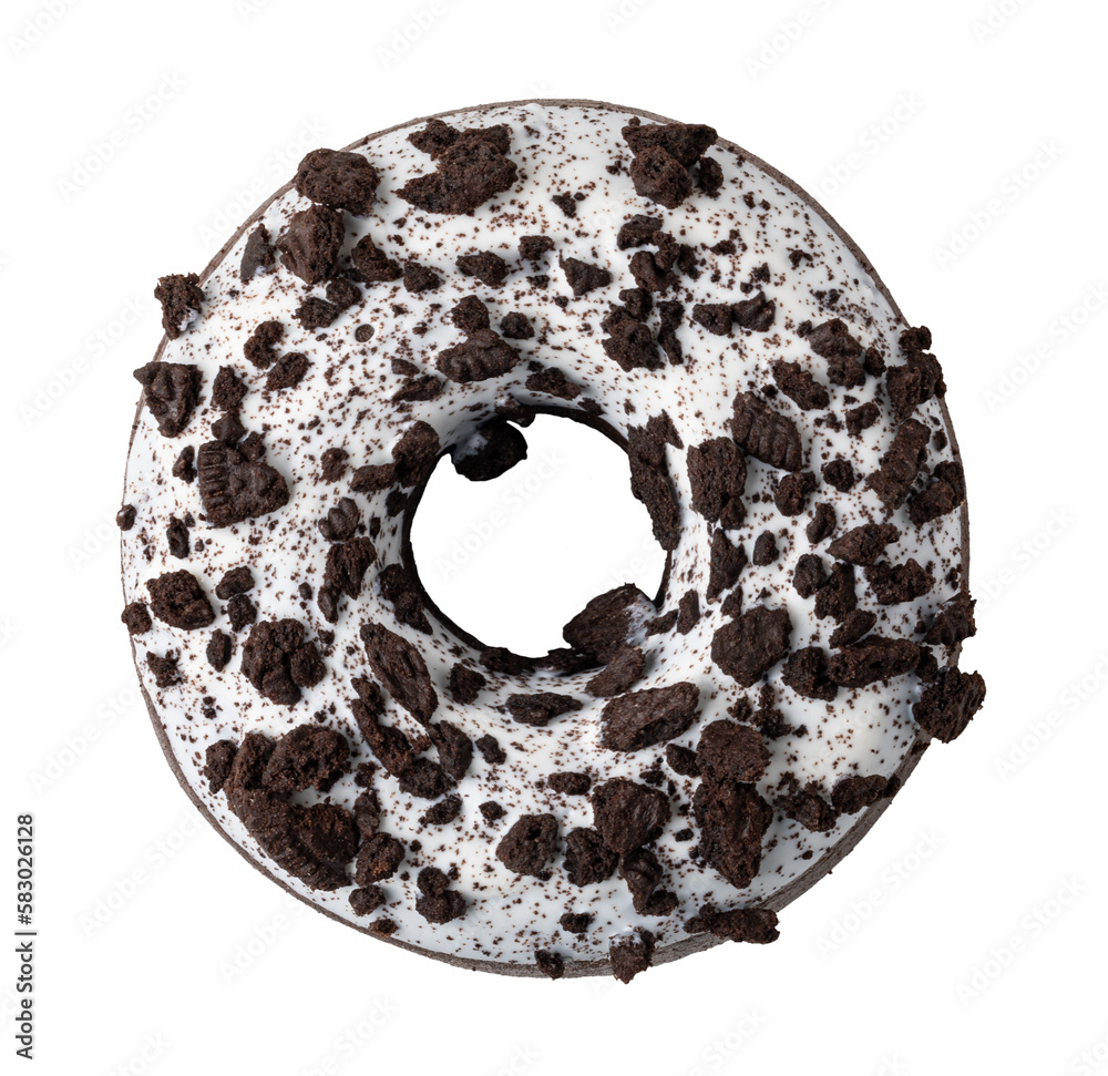Donuts on transparent background. png file Stock Photo | Adobe Stock