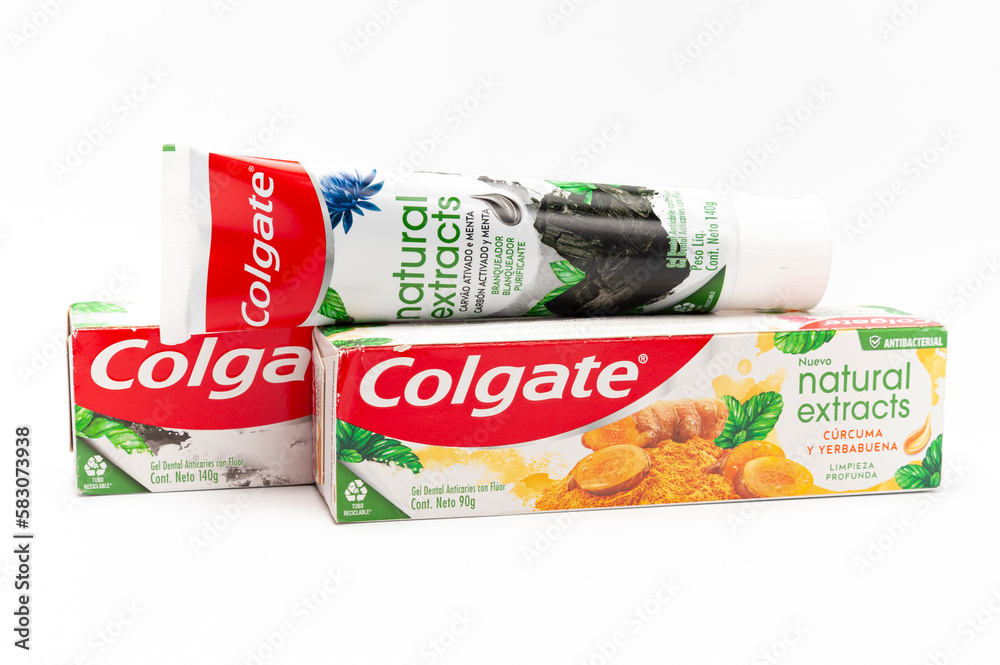 Fuji-Shi, Shizuoka-Ken, Japan - August 22, 2022: Colgate toothpaste ...