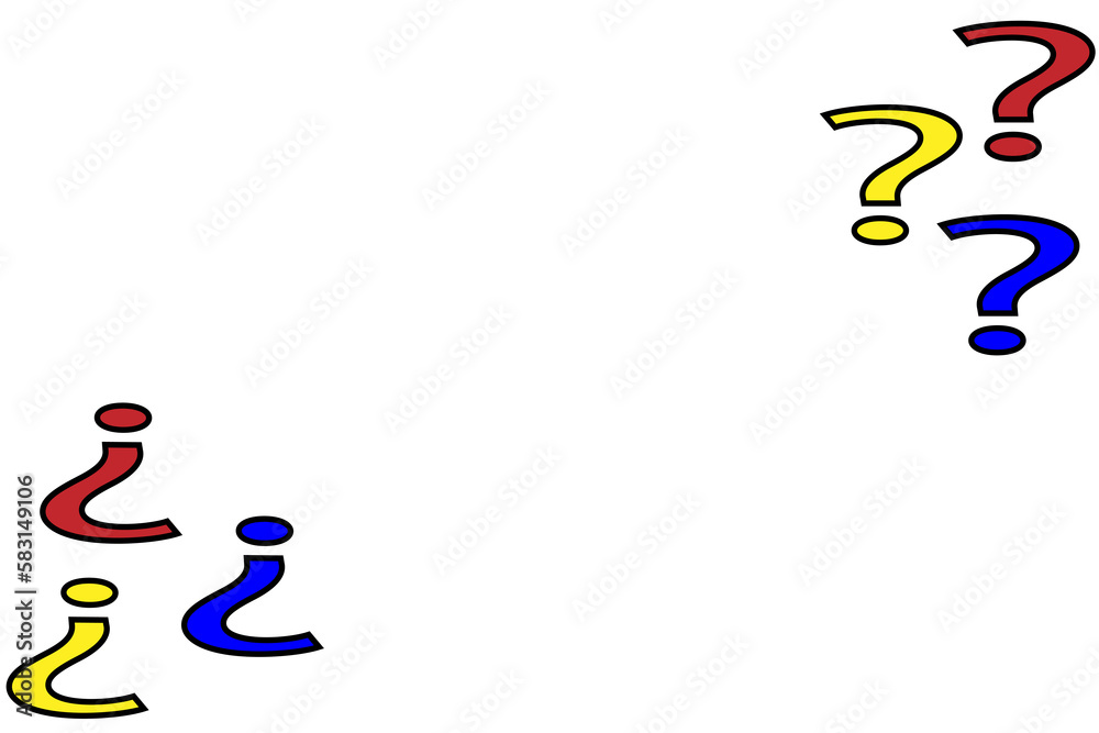 question mark and question marks - question mark for design on ...