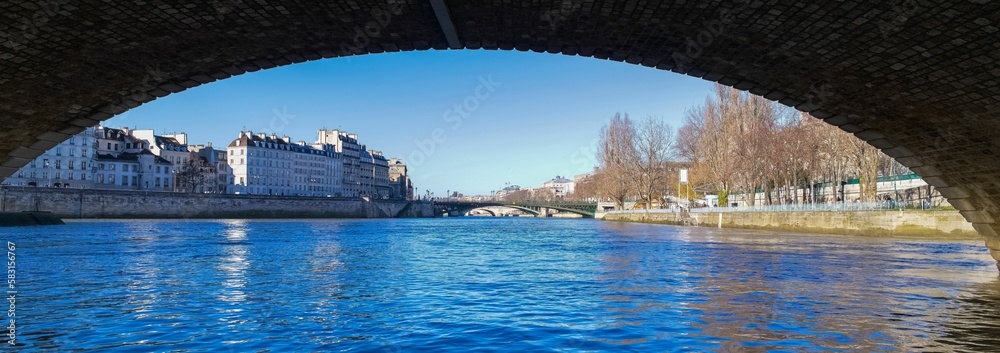 Paris, ile saint-louis, beautiful ancient buildings Stock Photo | Adobe ...