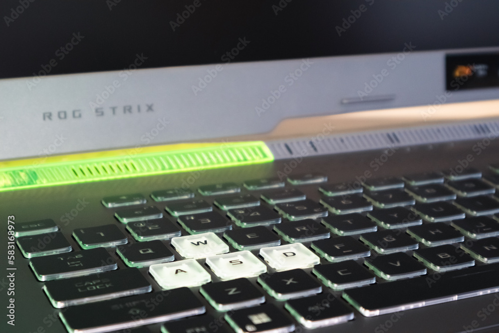 Kiev, Ukraine - August 28, 2022: ROG Strix G17 (Republic of Gamers ...