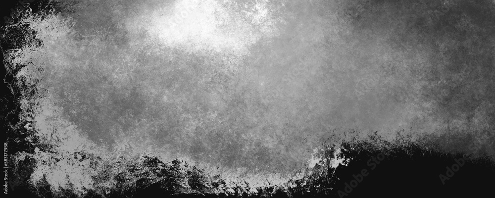 Dark gray rough painted background grey distressed grunge abstract art ...