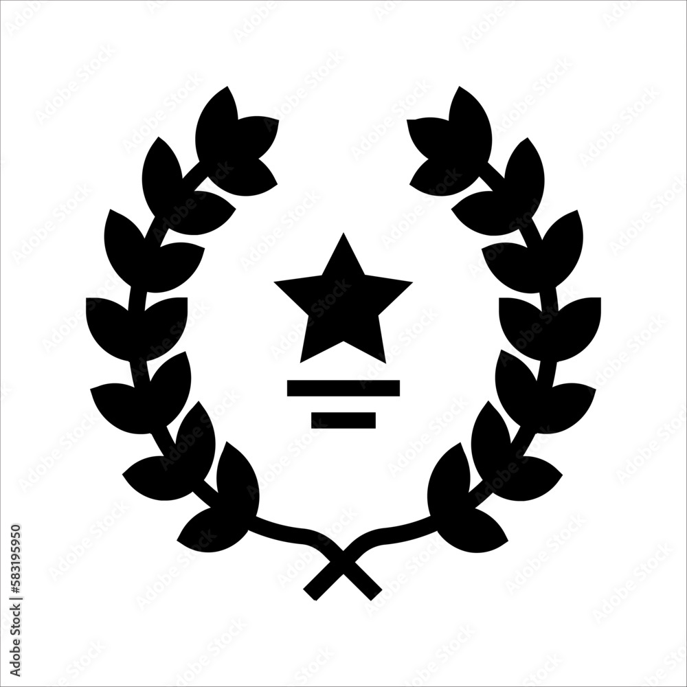 Award icon or logo in modern line style. High quality black outline ...
