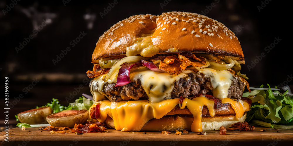 Hamburger Cheeseburge Spezial Delikat Beef Vegie Hummer Shrimps Döner ...