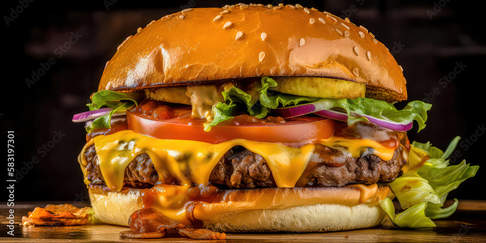 Hamburger Cheeseburge Spezial Delikat Beef Vegie Hummer Shrimps Döner ...