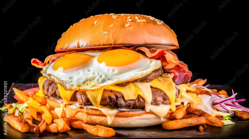 Hamburger Cheeseburge Spezial Delikat Beef Vegie Hummer Shrimps Döner ...