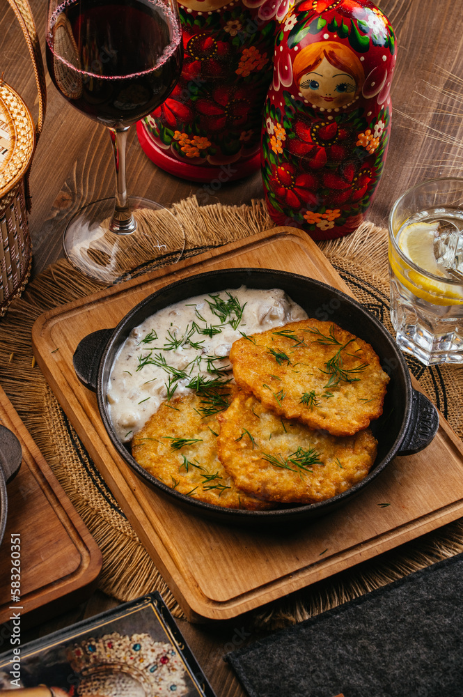 restaurant food. restaurant menu. photos for the menu Stock Photo ...