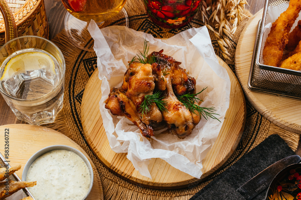 restaurant food. restaurant menu. photos for the menu Stock Photo ...