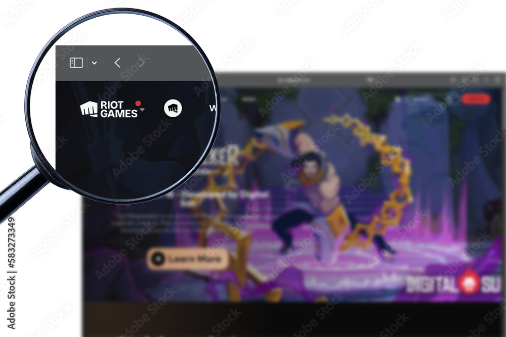 Los Angeles, California, USA - 20 Martha 2023: Illustrative Editorial ...