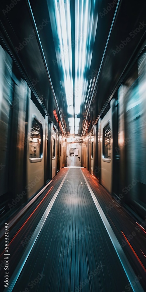 4K resolution or higher, warp speed dot matrix speed blur. Generative ...