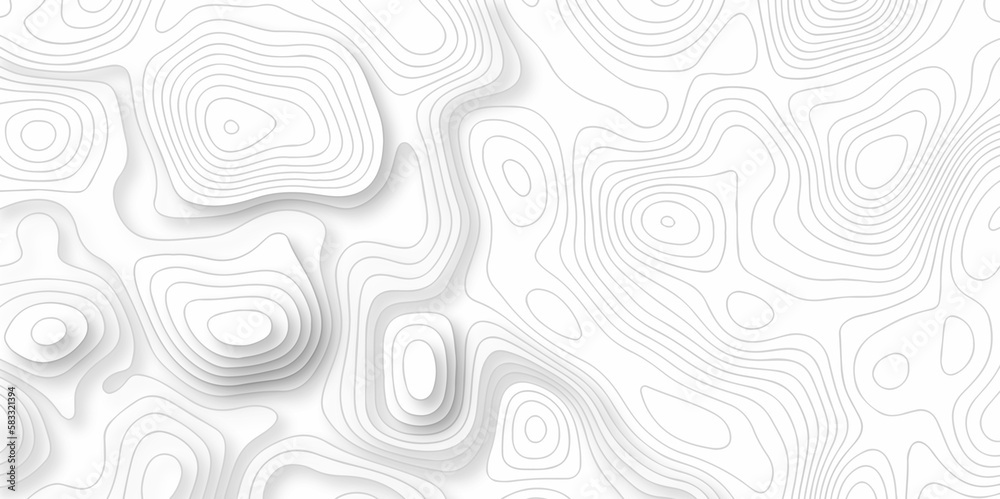 Topographic map. Geographic mountain relief. Abstract lines background ...