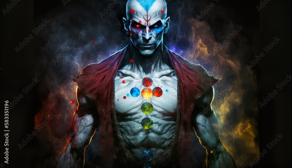 Generative AI Spirituality, esoteric, meditation, fantasy, vampire ...