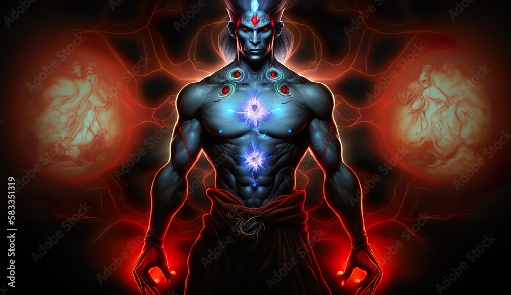 Generative AI Spirituality, esoteric, meditation, fantasy, vampire ...