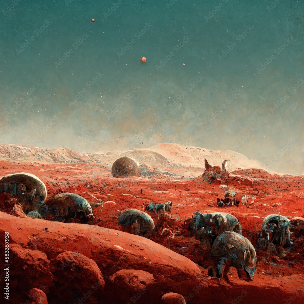 Mars has a host of different animals, including some that are unusual ...