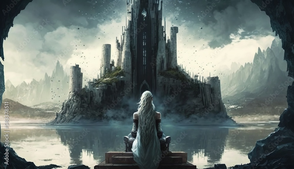 Generative AI Spirituality, esoteric, meditation, fantasy, vampire ...