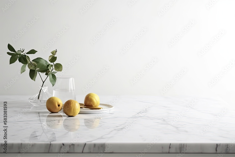 White marble tabletop isolated on white background free marble table ...