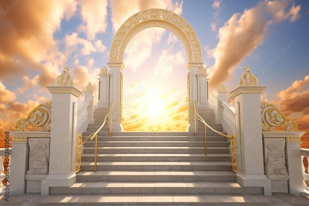 temple of heaven, stairway to heaven, gates of heaven, beautiful sky ...