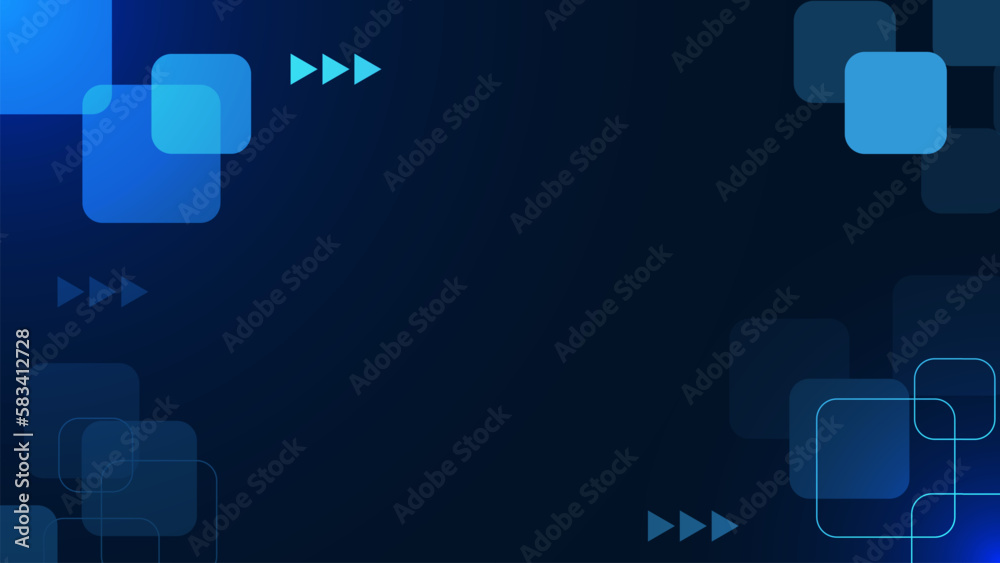 Abstract rectangular for futuristic technology background concept ...
