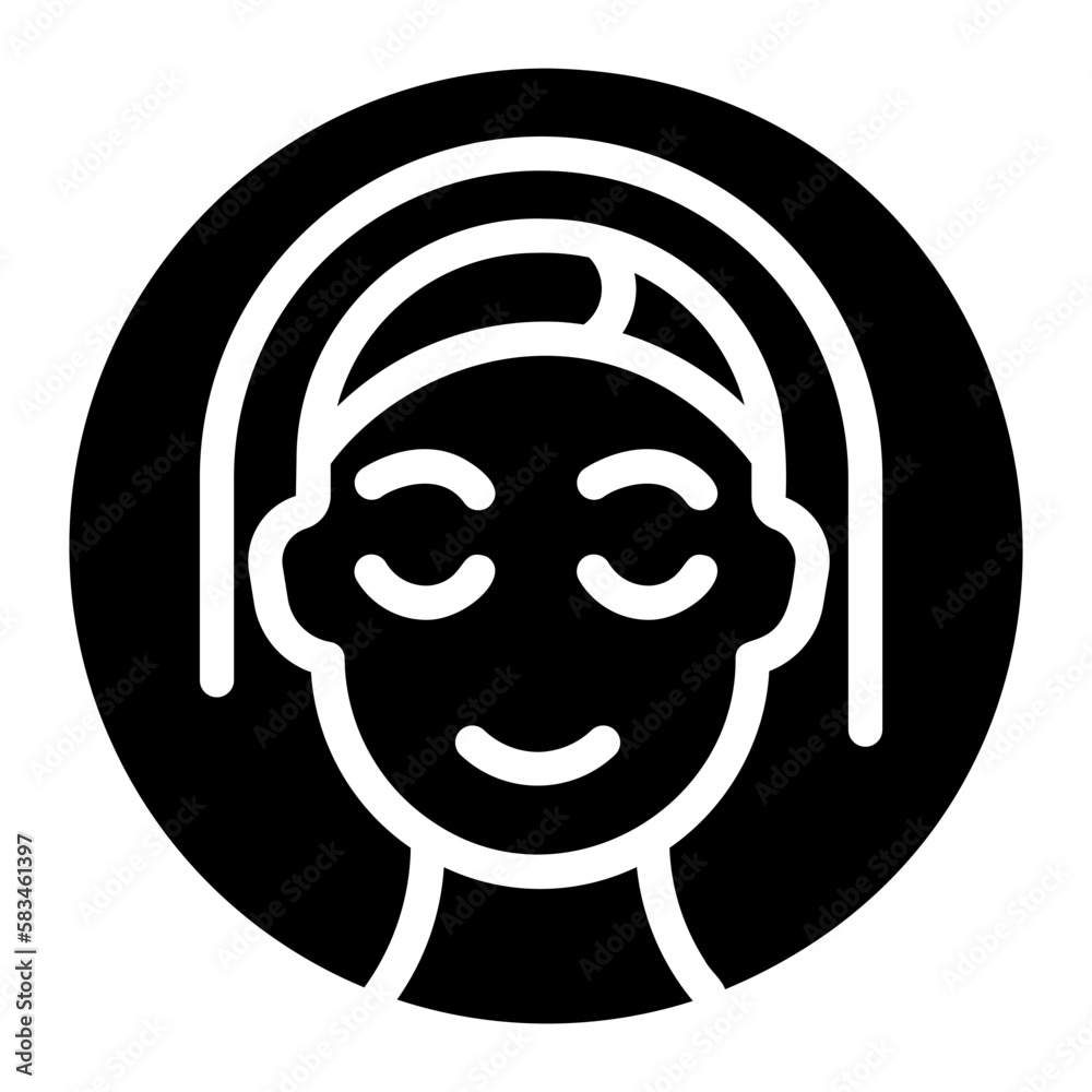 face icon Stock Vector | Adobe Stock
