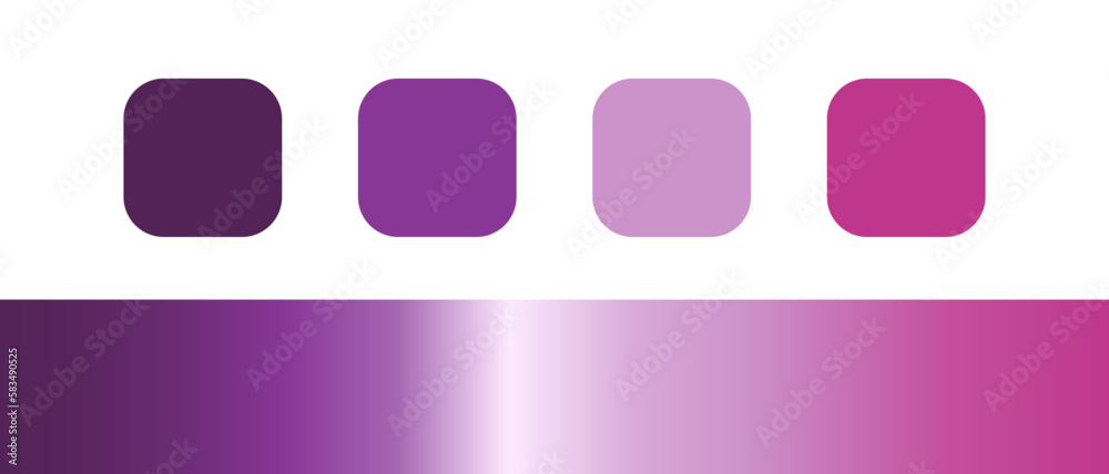 Color palette forecast with gradient for fashion/ web designing ...