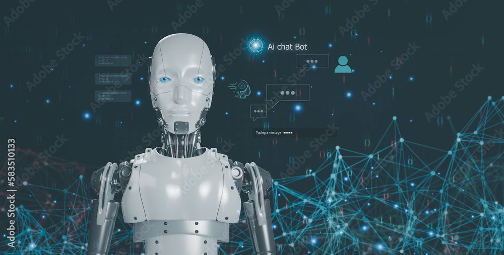 Artificial intelligence Use chatbots on communication devices Use Q&A ...