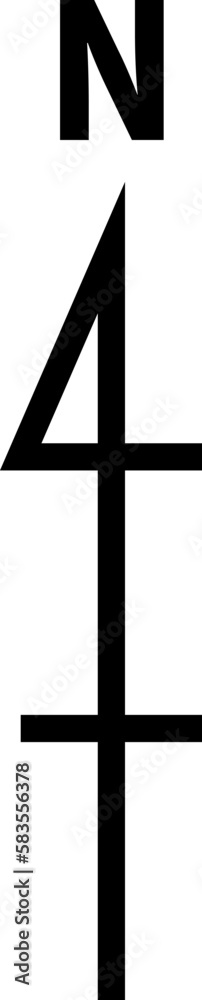 方位記号のアイコン（矢印） Stock Vector | Adobe Stock