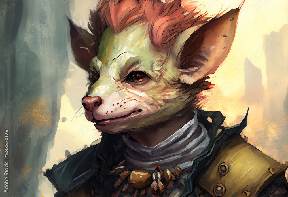 Gnoll Portrait