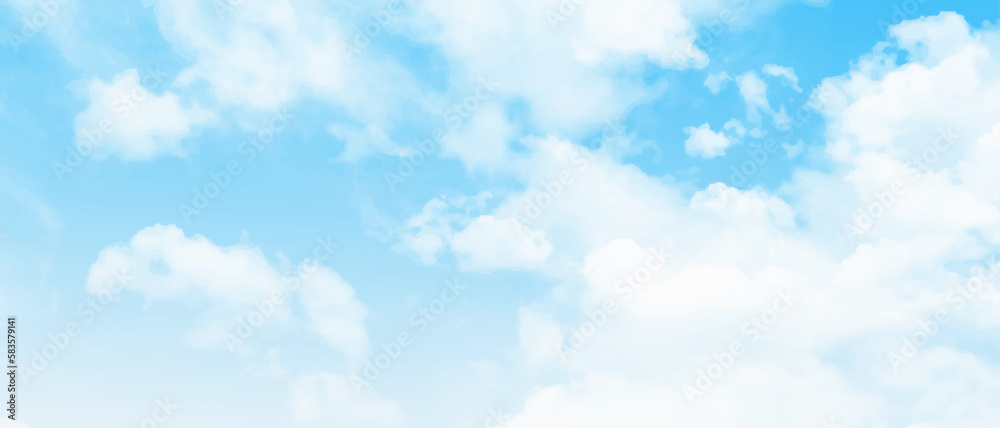 Beautiful Panoramic blue sky Background. Travel concept. Wide Angle ...