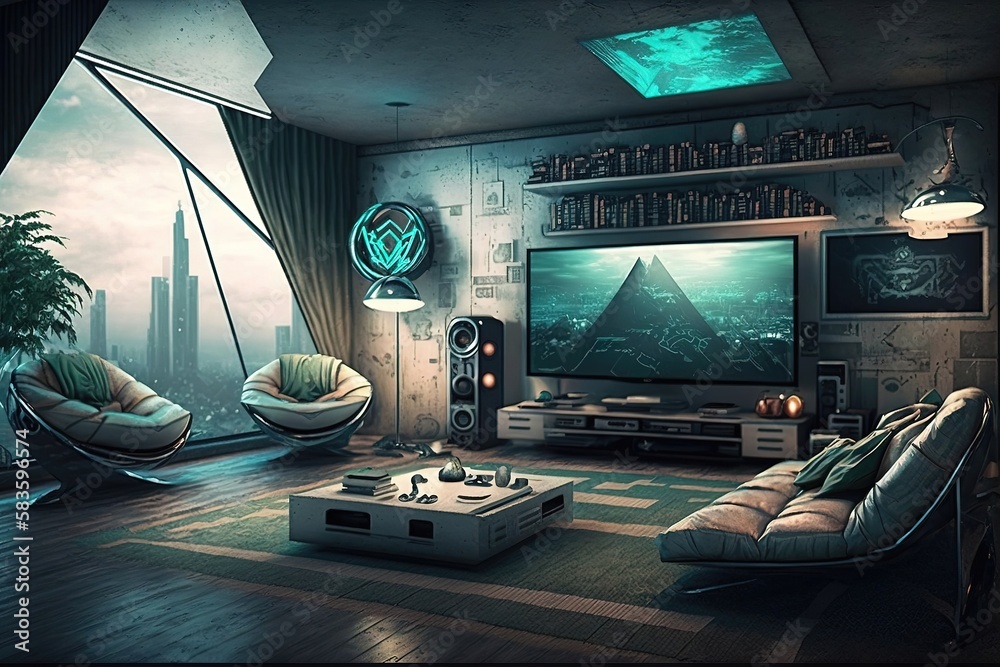Cyberpunk Room