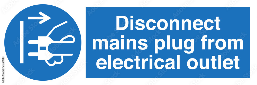 Safety Sign Marking Label Symbol Pictogram Standards Mandatory ...