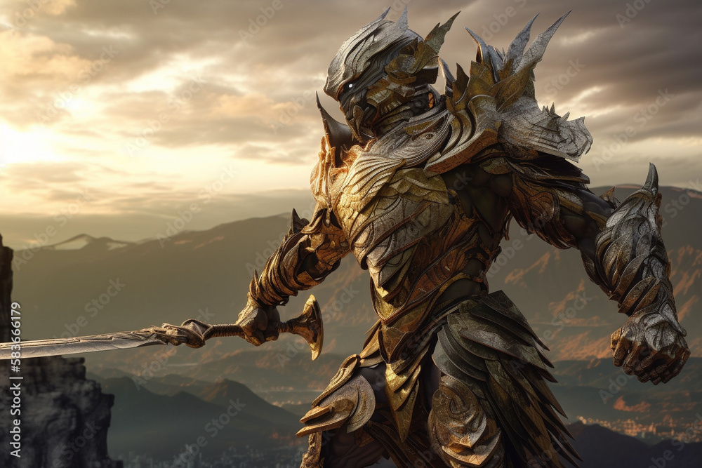 AI-Generated Half Giant Titan Race, Powerful Characters Seeking ...