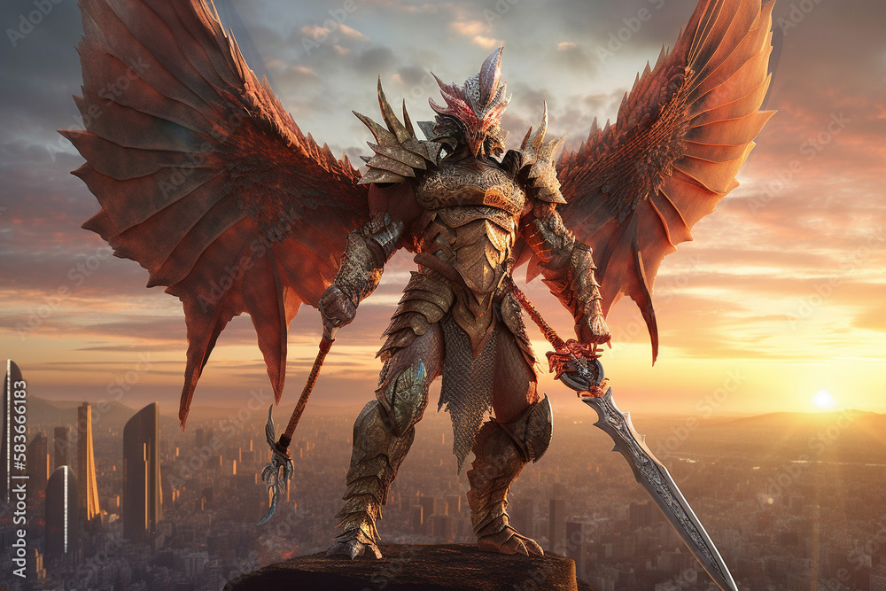 AI-Generated Half Giant Titan Race, Powerful Characters Seeking ...