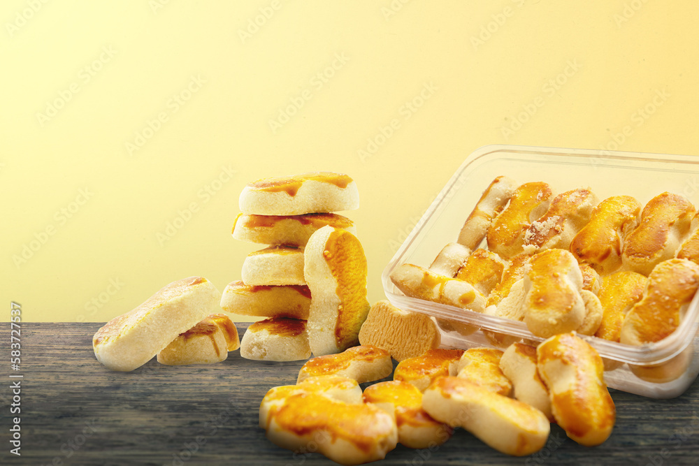 Indonesian cookies to celebrate eid al fitr (Kue Lebaran) Stock Photo ...