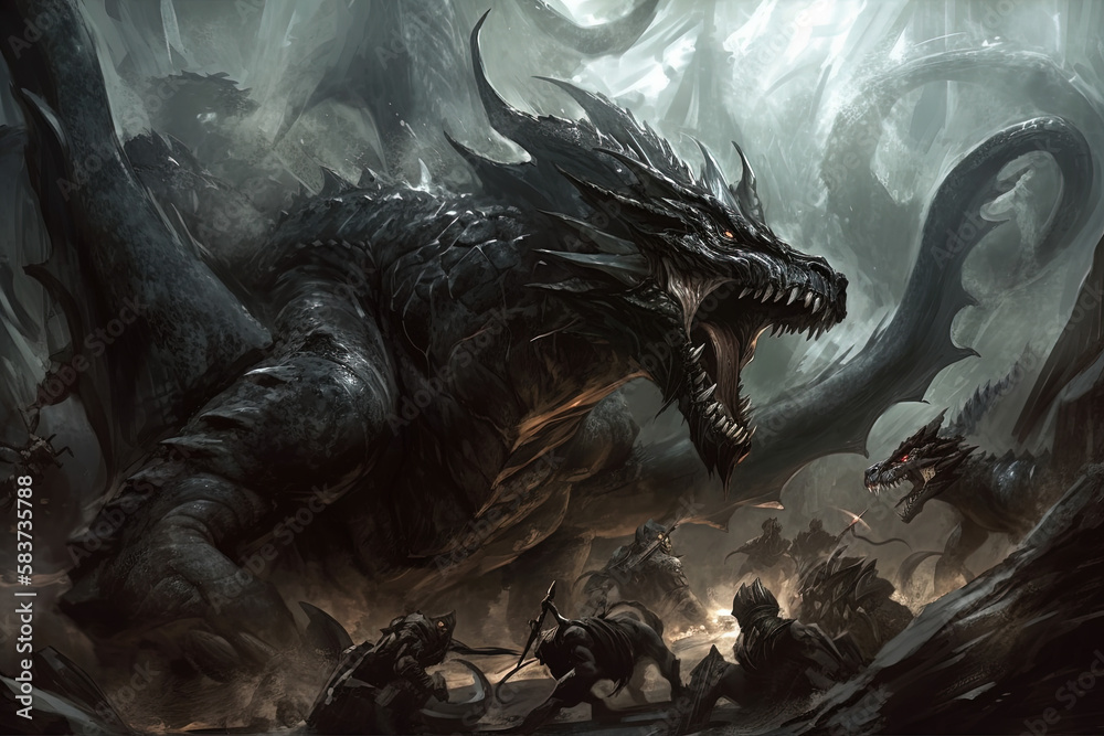 black dragon Stock Illustration | Adobe Stock black dragon Stock Illustration | Adobe Stock