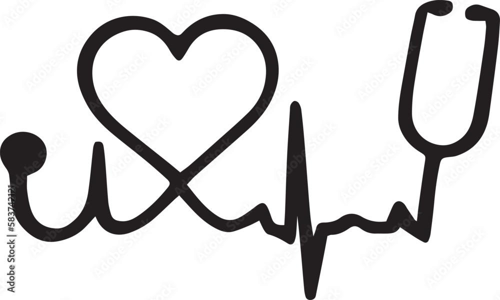 Nurse vector image,Emt nurse doctor caduceus medical symbols vector ...