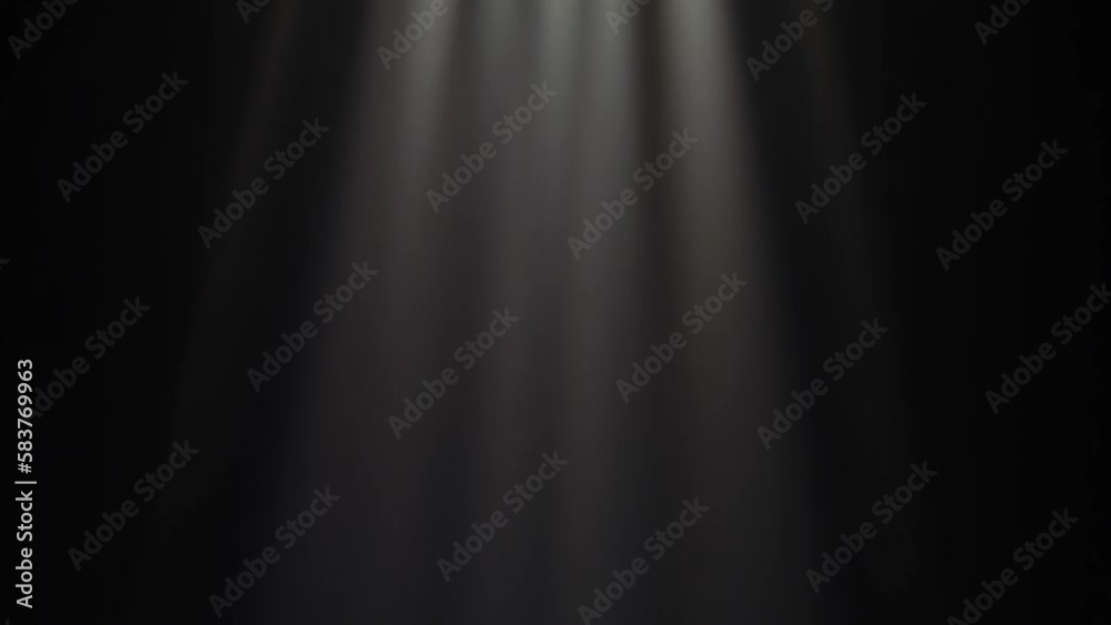 Video „top Volumetric Beam. 4K beautiful white spotlight effects moving ...