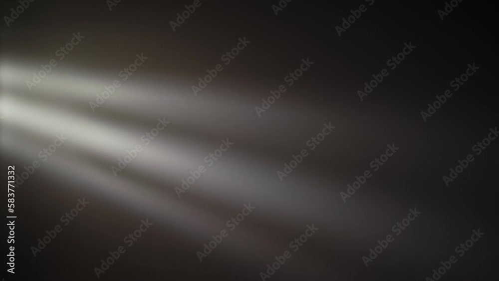 Side Beam Subtle Shake Volumetric Light 4K. beautiful white spotlight ...