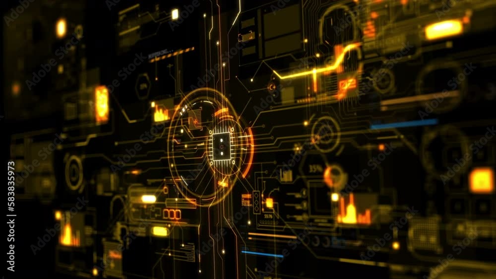 Cpu Digital Chip Circuit Board Innovation Central Gpu Processor Pcb ...