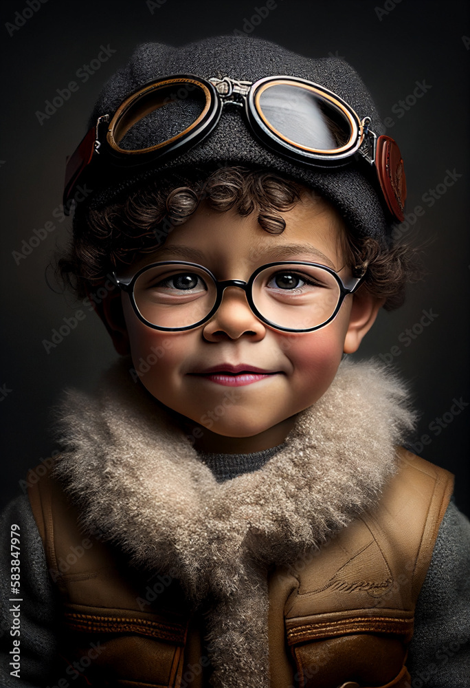 Illustration, Portrait highly detailed hyper realistic photo of an very ...