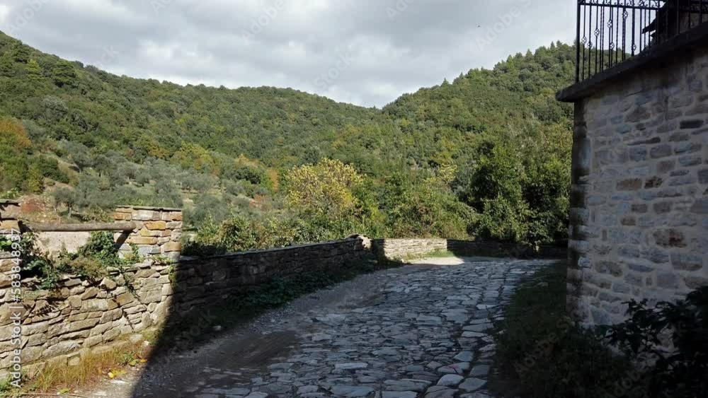 Departure drive from the Zograf Monastery is Bulgarian Orthodox ...