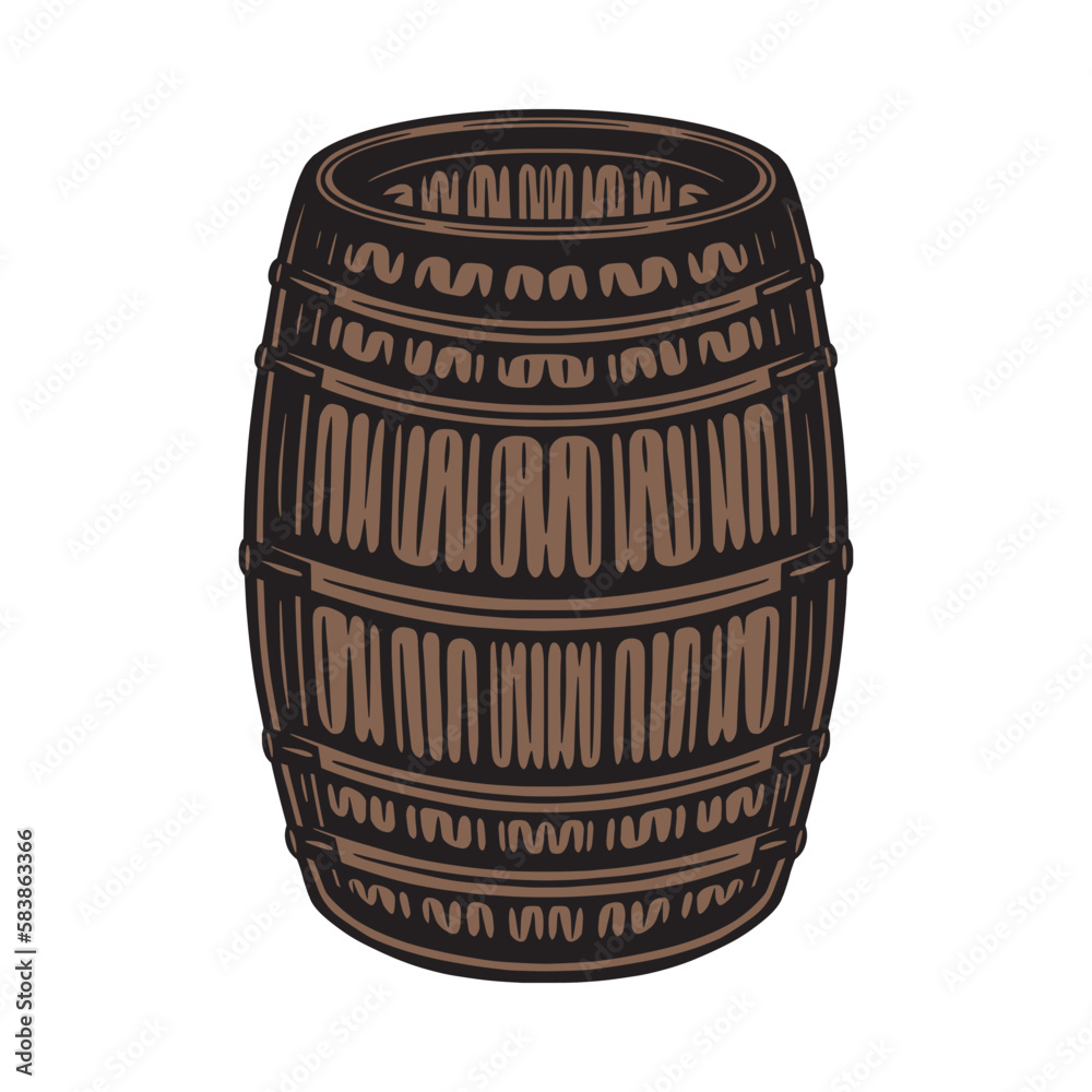 Vintage retro beer brewing element. Can be used for emblem, logo, badge ...