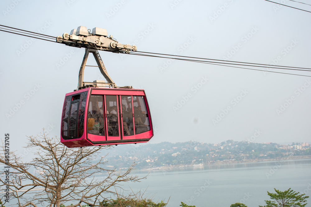 Photo 17th March, 2023, Guwahati, Assam, India: View of India's longest ...