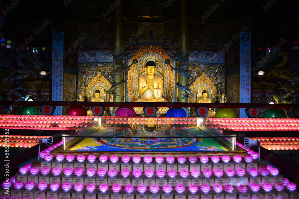 Cheon-Wang Sa Temple, Jeju Island, South Korea Stock Photo | Adobe Stock