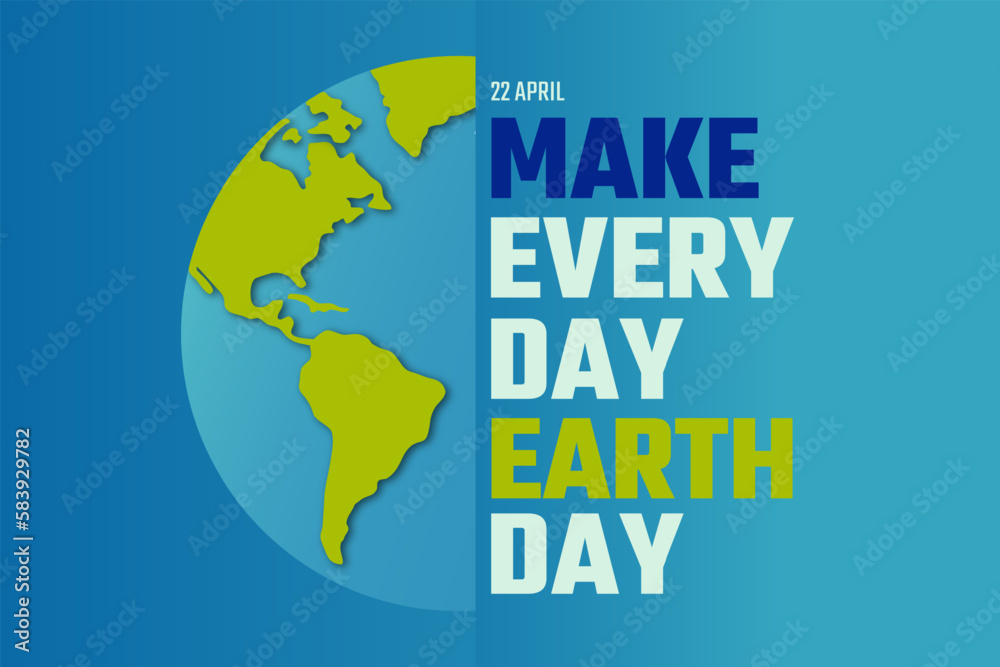 Earth Day concept background design. International Mother Earth Day ...