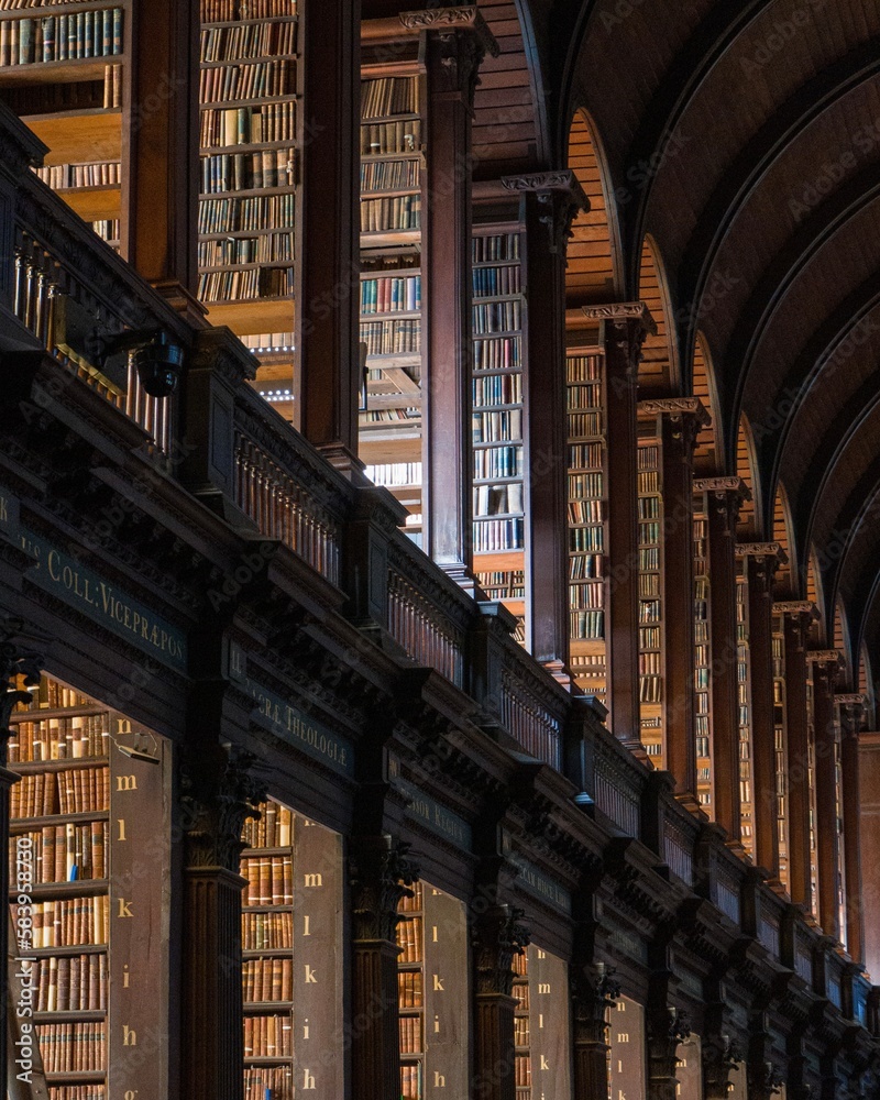 old library Stock Photo | Adobe Stock