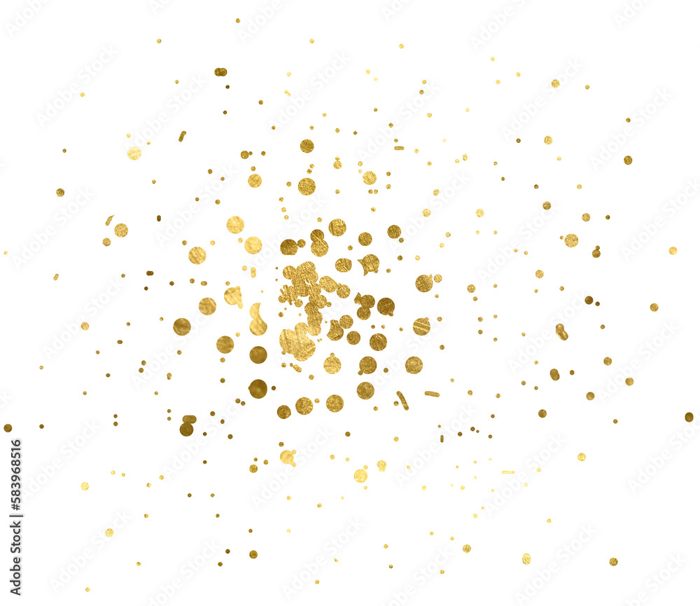 Gold sparkle ,splatter border,luxury metallic Gold Foil Frame Gold ...