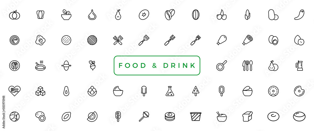 food web icons. filled icons such as drink water,apple leaf,pack ...