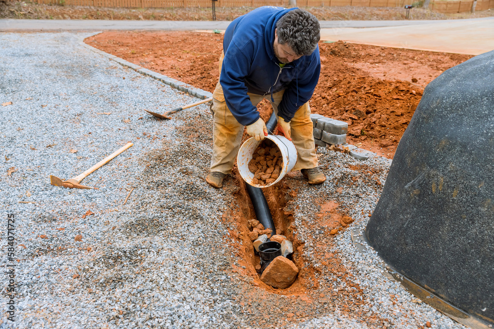 Foto de Rainwater collection is great way to drainage pipe should be ...
