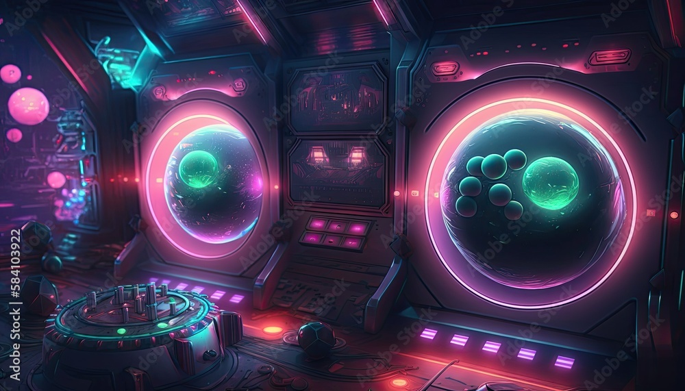 Alien ship control command hologram worlds to take over generative ai ...